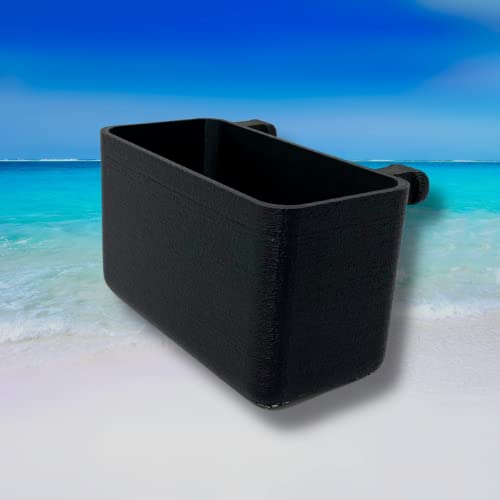 FRESHe BAGLETS – Key Holder – Organizer Compatible with Tote Bags – Tote Bag Charm Accessory – Compatible with Bogg Bags, Simply Southern & Others – Made in USA - Black