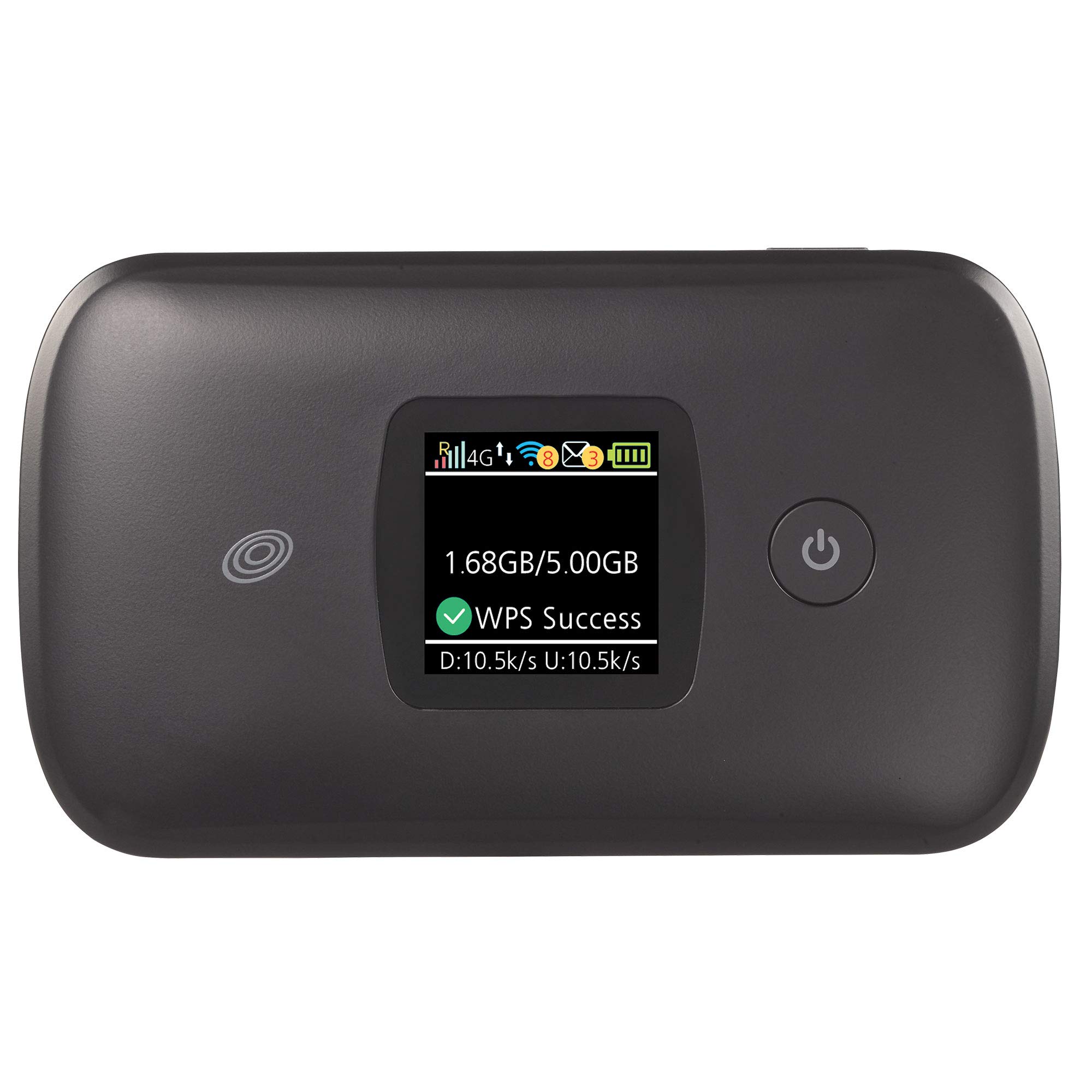 Net10 Carrier-Locked Moxee CDMA 4G LTE Mobile Hotspot - Connects up to 16 WiFi Enabled Devices - Built-in Color Display