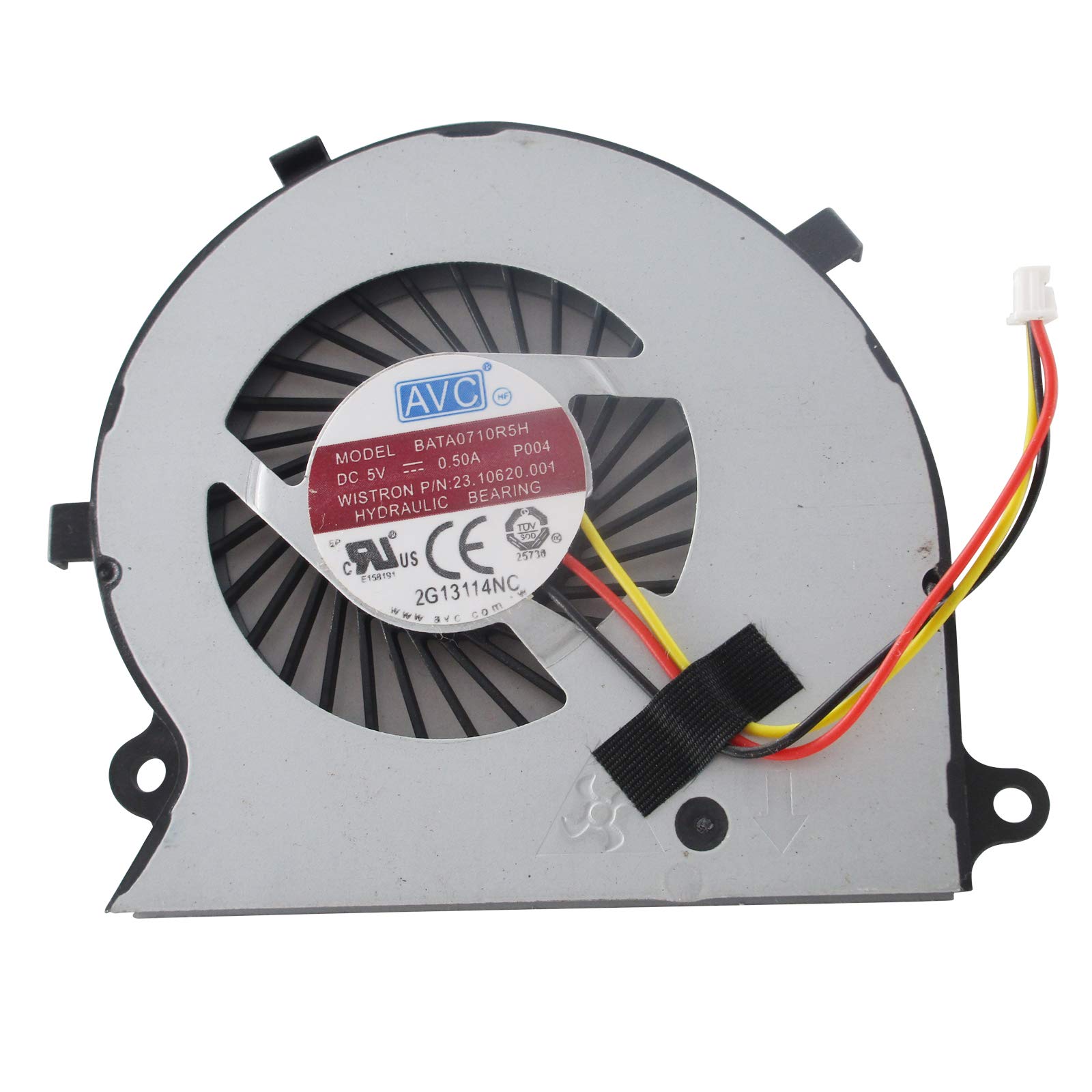 SUNMALL CPU Cooling Fan Replacement Compatible with Toshiba Satellite Radius P55W-B P55W-B5112 P55W-B5162SM P55W-B5181SM P55W-B5201SL P55W-B5220 P55W-B5224 P55W-B5260SM P55W-B5318 P55W-B5380SM Series