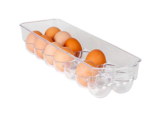 Dial Industries Refrigerator Egg Storage Container, 14 Egg Tray