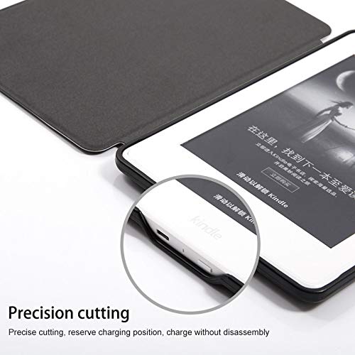 BACSEAZH Case Fits Kindle Paperwhite 10Th Generation 2018 Released Ebook Reader Covers with Auto Wake/Sleep Waterproof Cases for Kindle Paperwhite 4(Model: Pq94Wif), Abstract Surf Print