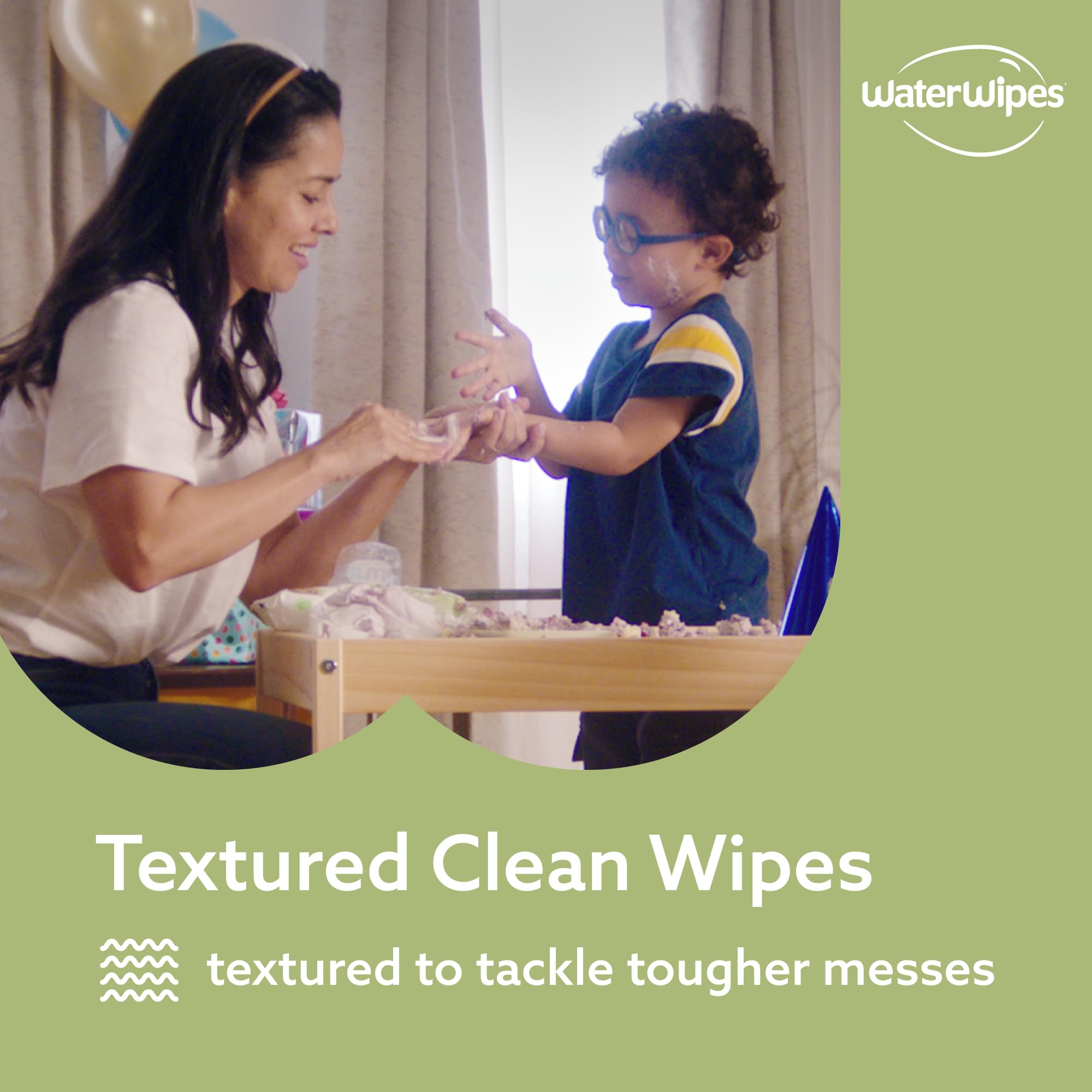 WaterWipes Bundle, Original 540 Count (9 packs) & Textured Clean Wipes 240 Count (4 packs), Plastic-Free, 99.9% Water Based Wipes, Unscented, Hypoallergenic for Sensitive Skin, Packaging May Vary