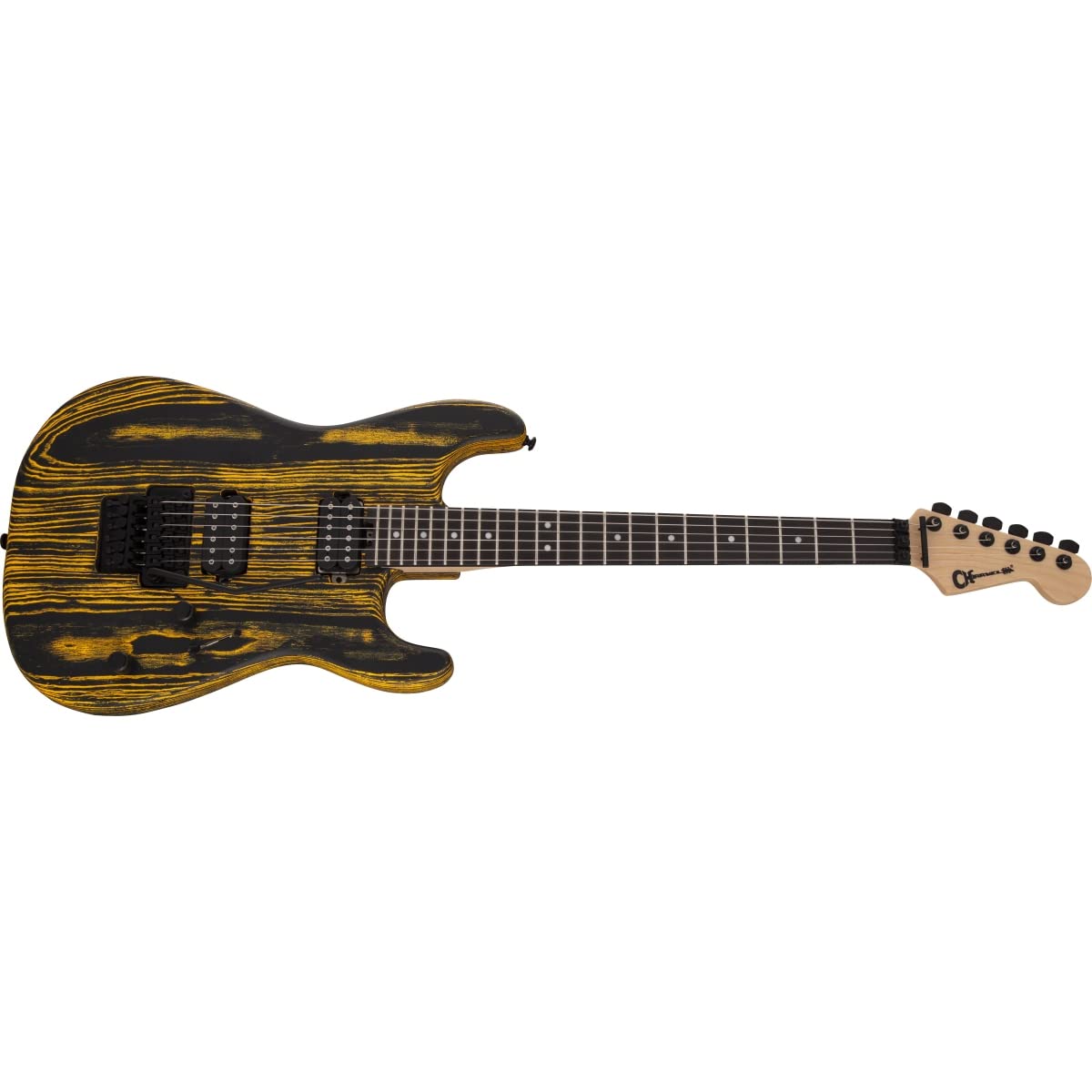 Charvel Pro-Mod San Dimas Style 1 HH FR E Ash - Old Yella