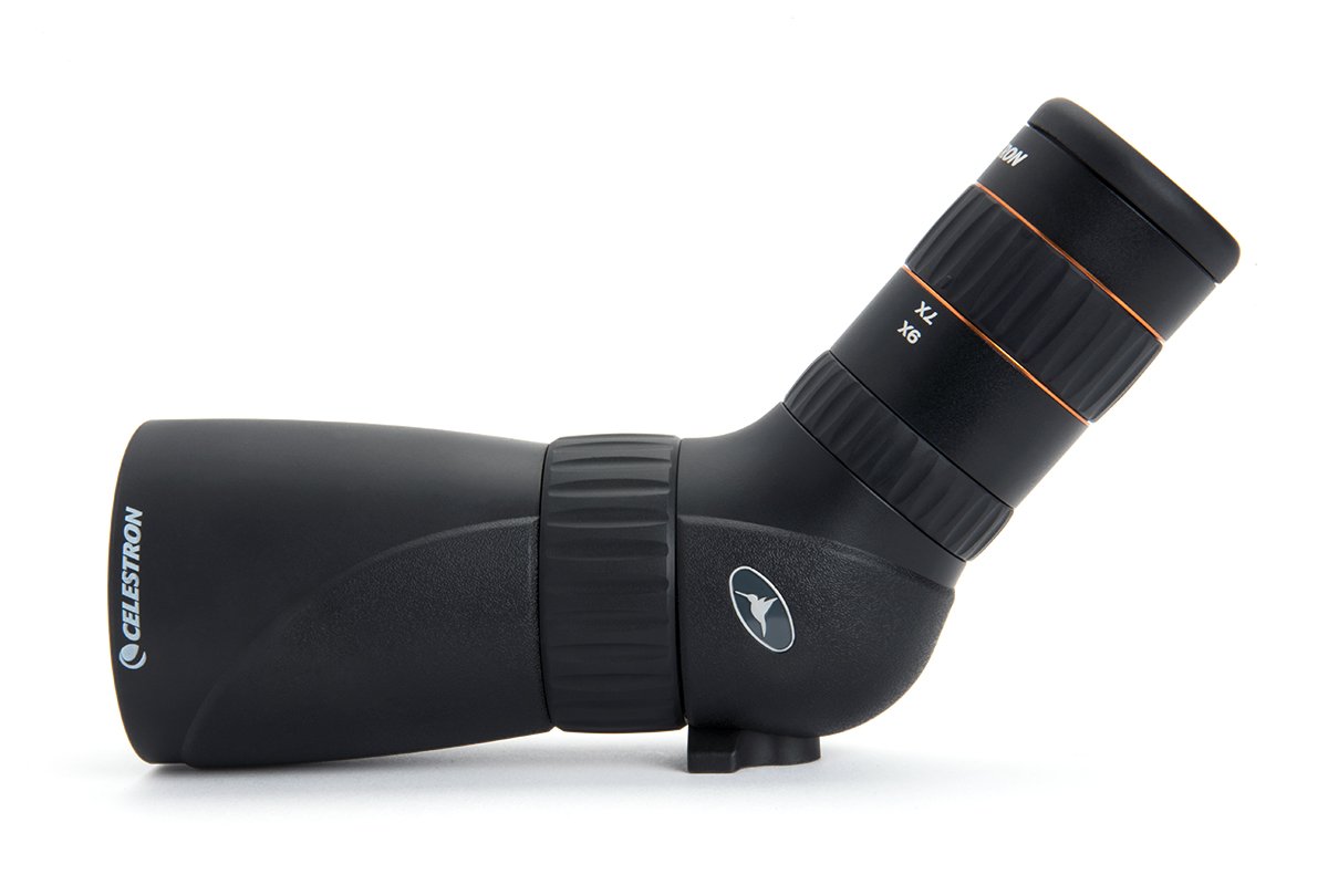 Celestron Hummingbird 9-27x56mm ED Micro Spotter Birder-Friendly Spotting Scope, Black (52308) with Universal Smartphone Adapter