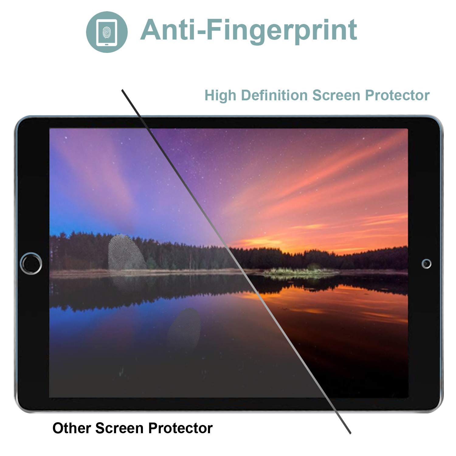 ProCase Smart Case for iPad 10.2 (2021 9th Gen/2020 8th Gen/ 2019 7th Gen) Folio Case with Tempered Glass Screen Protector, Slim Stand Protective Case for 10.2" iPad 9/8/7th Generation -Black