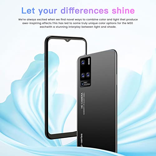 5G Mobile Phone for Android 10.0-1920 X 1080 Inch HD IPS Touch Screen, 10 Core CPU Processor, 6.53 Inch Face Unlocked Smartphone, 6GB RAM 128GB ROM, 8MP+21MP, Ultra Long Standby