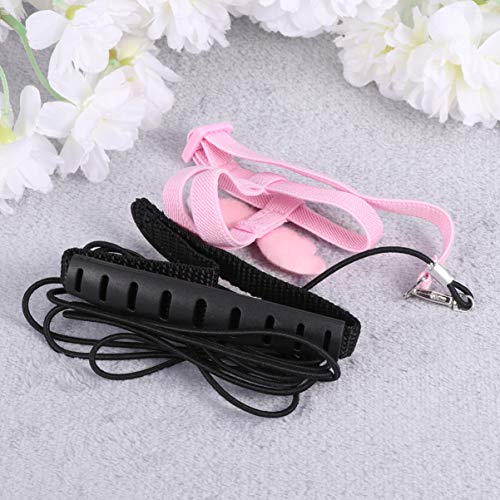 POPETPOP Bird Harness - Pet Bird Harness and Leash Rope Training Durable Wing for Parrot Bird Pet Supplies - Pink