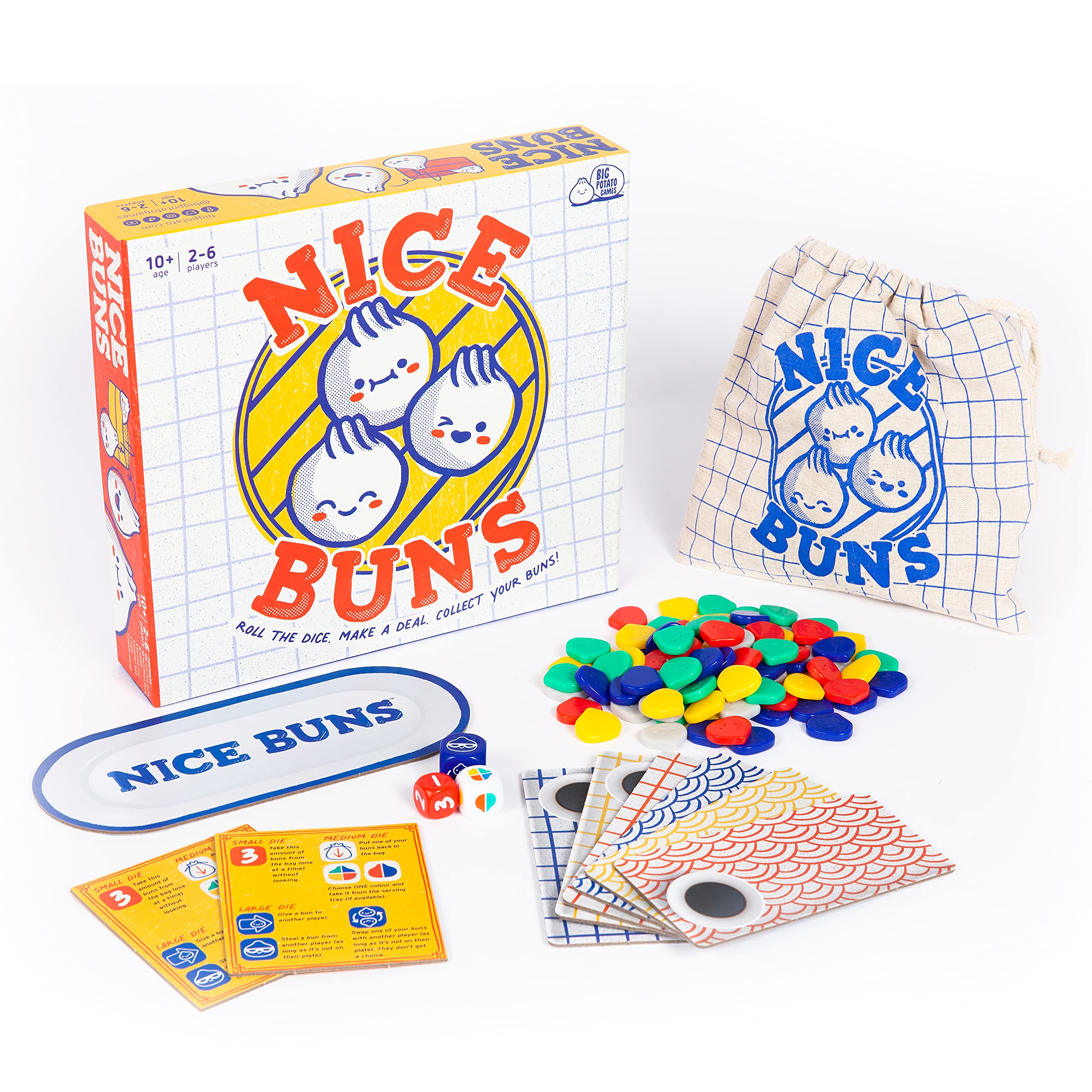 Big Potato Nice Buns: Light Family Strategy Game for Families and Adults