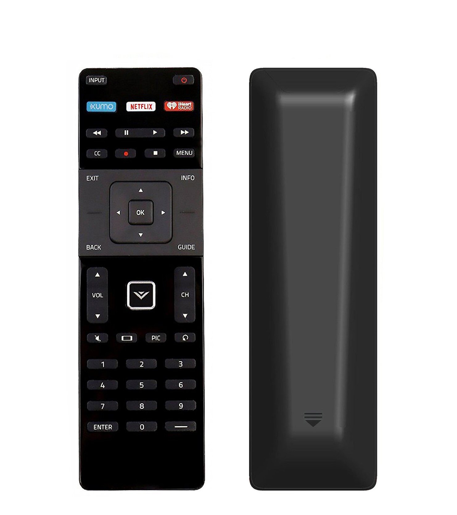 AULCMEET XRT122 Replace Remote Control Compatible with VIZIO Smart TV D32f-E1 D39f-E1 D43f-E1 D43f-E2 D48f-E0 D50f-E1 D55f-E0 D55f-E2 D40u-D1 D50u-D1 D55u-D1 D24-D1 D28h-D1 D32-D1 D32h-D1 D32x-D1