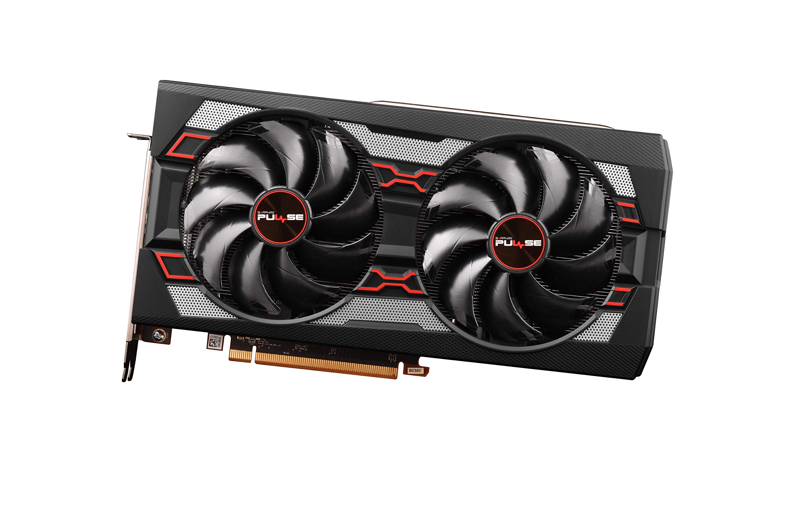 SAPPHIRE 11296-01-20G Radeon Pulse RX 5600 XT 14GBPS 6GB GDDR6 HDMI / Triple DP OC w/ Backplate (UEFI) PCIe 4.0 Graphics Card