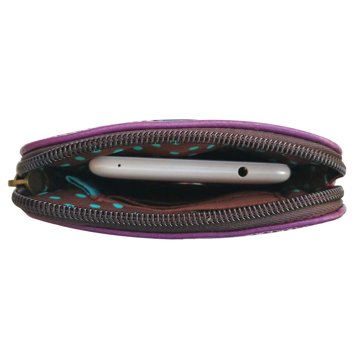 Chala Crossbody Cell Phone Purse - Women Winslet Handbag with Adjustable Strap -