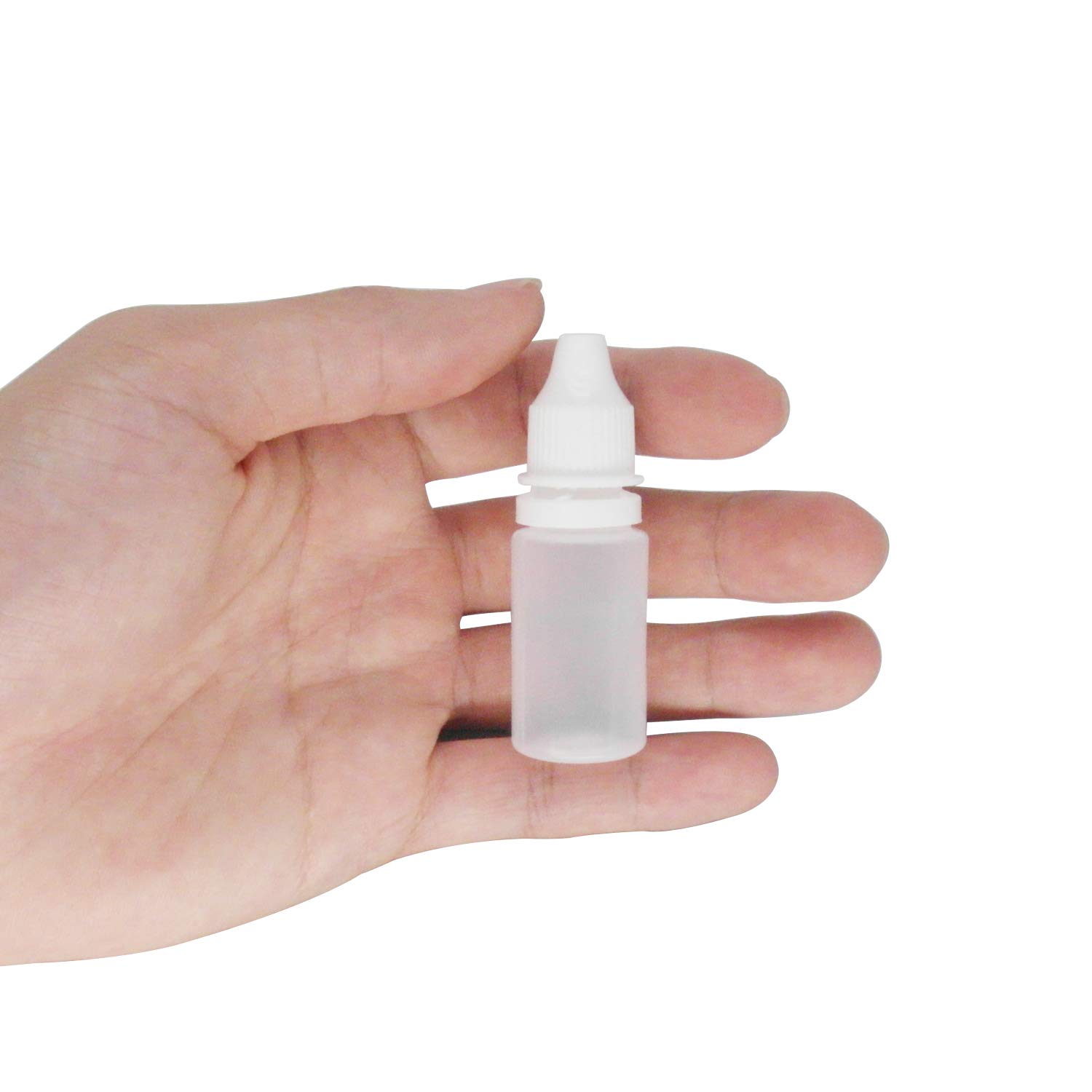 TRENDBOX 10 Pack 10ml Plastic Empty Eye Liquid Dropper Bottles