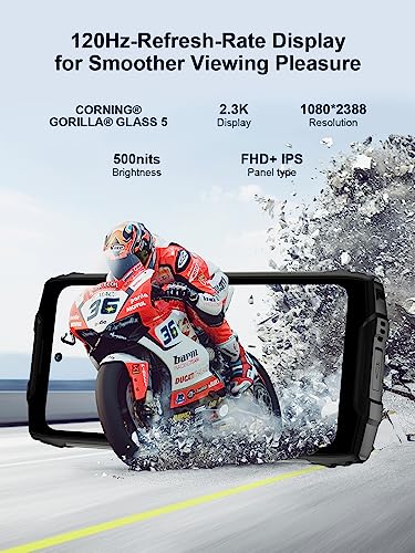 Blackview Rugged Smartphone(2023), BV9300 Laser Rangefinder Version, 21GB+256GB/1TB,15080mAh Battery/33W, Waterproof Phone, 6.7" FHD+ 120Hz, 50MP+32MP, Android 12 Rugged Cell Phone, FPR/FACE ID/NFC