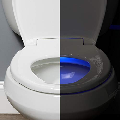 Bemis B1980NL 000 Renew Plus Heated Bidet Cleansing Spa with Warm Air Dryer, 3 Wash Functions and iLumaLight Night Light, ELONGATED, White