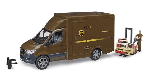 Bruder 02678 MB Sprinter UPS with Driver and Accessories