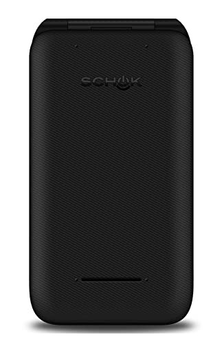 Boost Mobile Prepaid 4G LTE Schok Flip Phone (8GB) - Black - Carrier Locked to