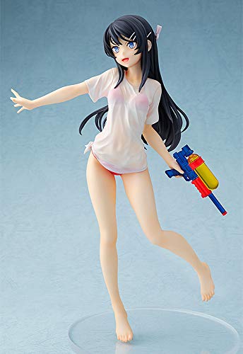 Chara-Ani Rascal Does Not Dream of Bunny Girl Senpai: Mai Sakurajima (Water Gun Date Ver.) 1:7 Scale PVC Figure