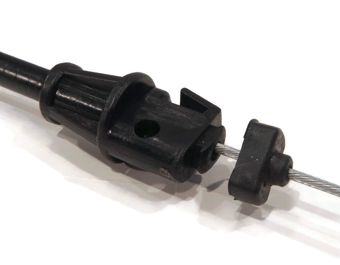 Compatible Clutch Cable with Spring Replacement for 408319, 532435110, 532408319
