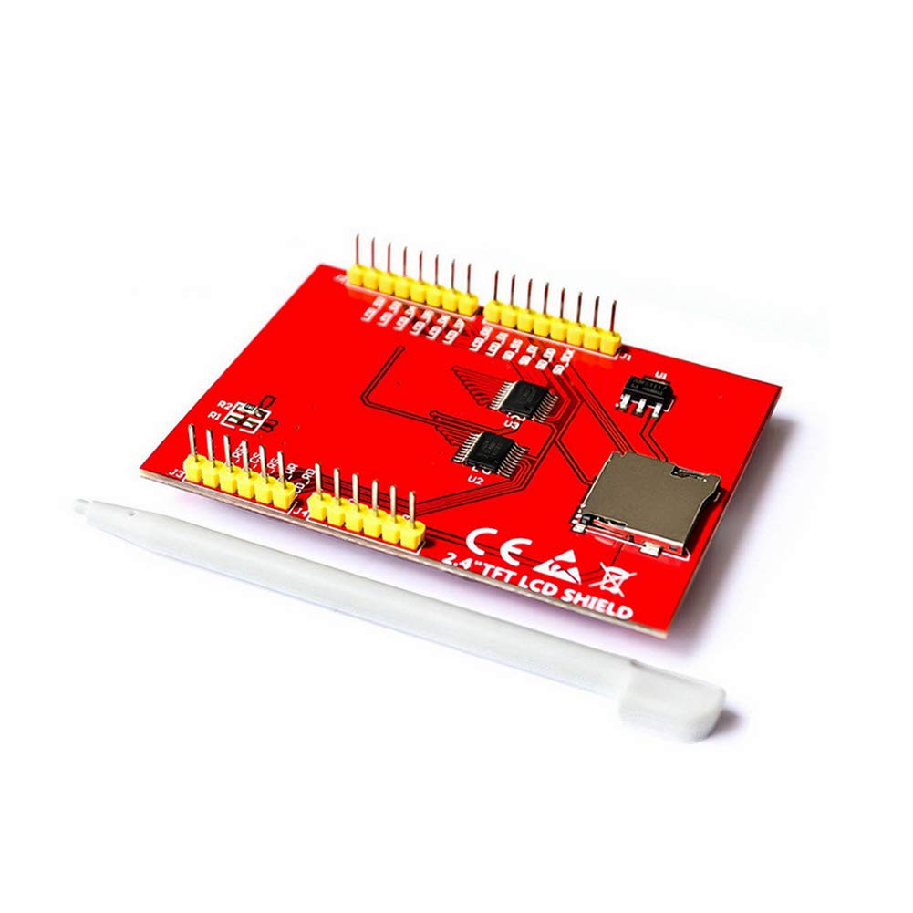 Treedix 2.4 inch TFT LCD Display 320 x 240 Color Touch Screen Module with Touch Pen Compatible with Arduino UNO R3 Mega2560 Due