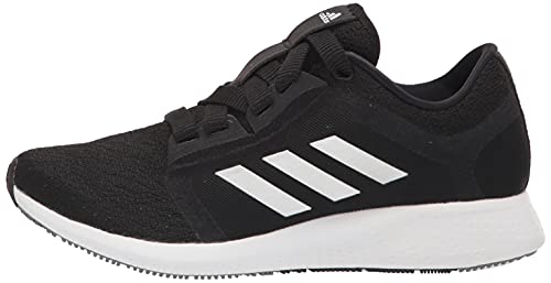adidas Women's Edge Lux 4 Running Shoe, Core Black/White/Grey, 7