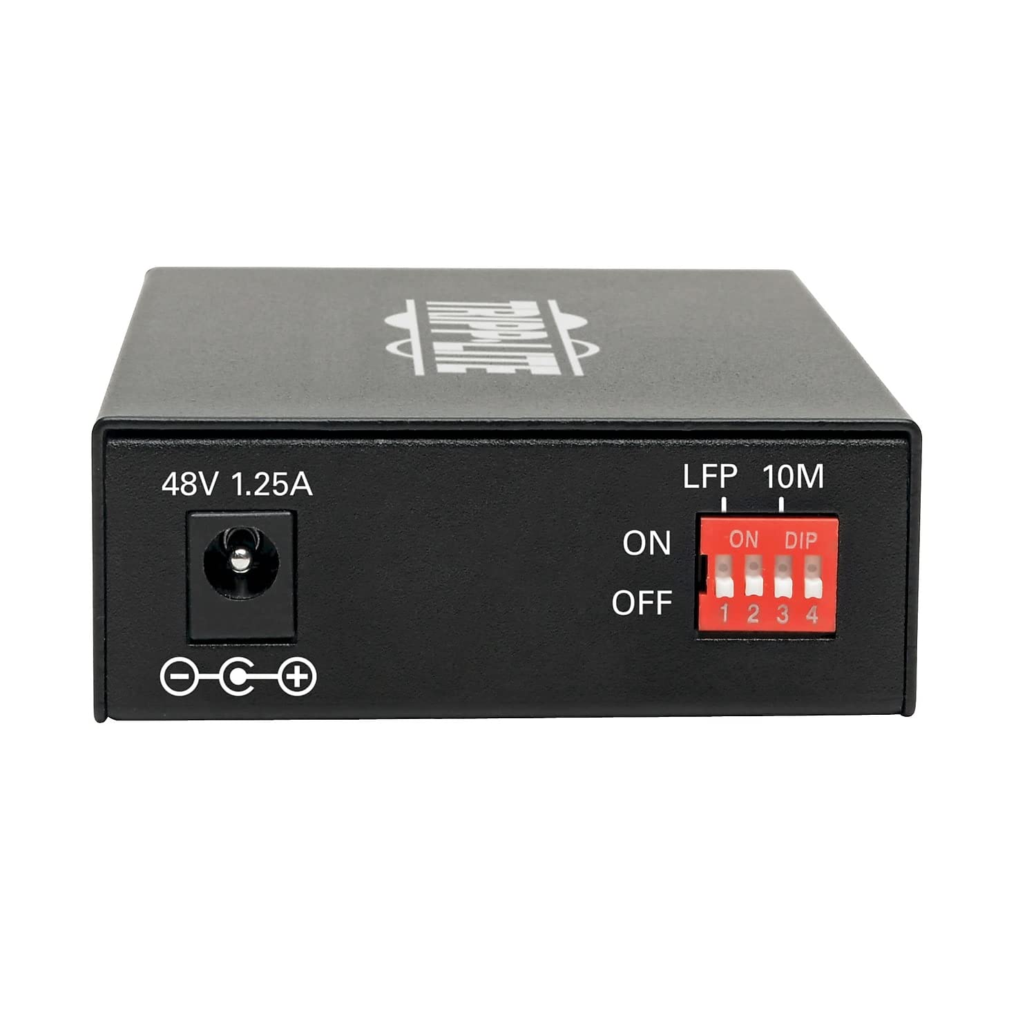 Tripp Lite Cusotomizable SFP Fiber Media Converter, Fiber to Ethernet Converter, Gigabit, POE+, 10/100/1000 (N785-P01-SFP)