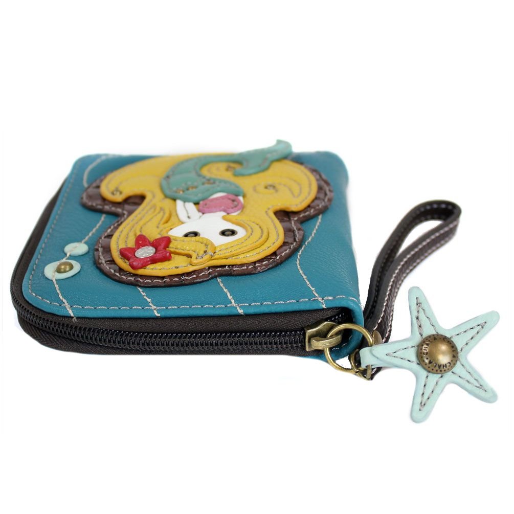 Chala Mermaid Zip-Around Wallet/Wristlet