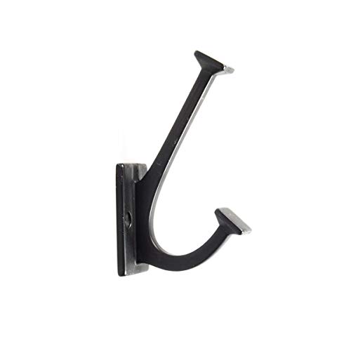 Hickory Hardware Skylight Collection Coat Hooks, Wall Hooks for Hanging Coats, Hats, Towels, Robes and More, 4-7/8 Inch Long, Vintage Bronze, 14 Pack