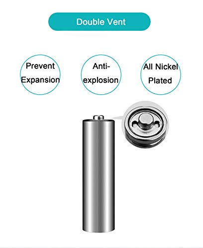 TXY AA Rechargeable Batteries 1200mAh Ni-MH Low Self Discharge More Than 500 Rechargeable Times AA Battery (4Pcs/Pack)