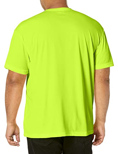 Carhartt Men's High-Visibility Force Relaxed Fit Lightweight Color Enhanced Short-Sleeve Pocket T-Shirt , Brite Lime, X-Large