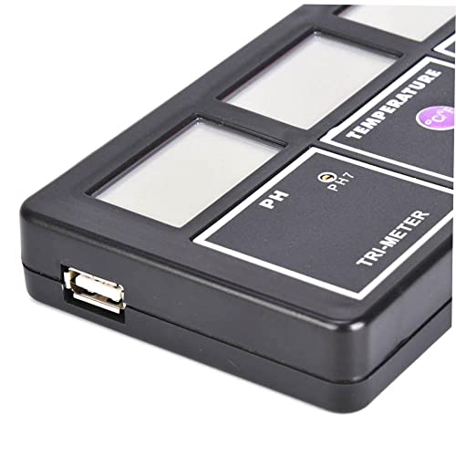 Accurate Water Quality Tester - 5-In-1 Multi-Parameter PH EC Temperature & Conductivity Meter for Aquariums & More / /