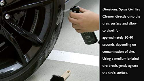 Pinnacle Black Label Gel Tire Cleaner 8 oz.