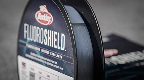 Berkley FluoroShield™, Clear, 4lb | 1.8kg, 300yd | 274m Fishing Line, Suitable for Freshwater Environments, Ocean Blue