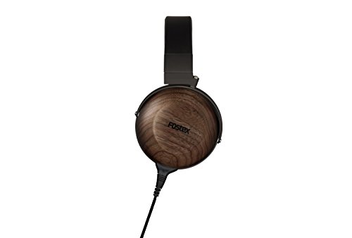 Fostex TH-610 Premium Stereo Headphones with Tesla Magnetic Circuit, Black/Walnut
