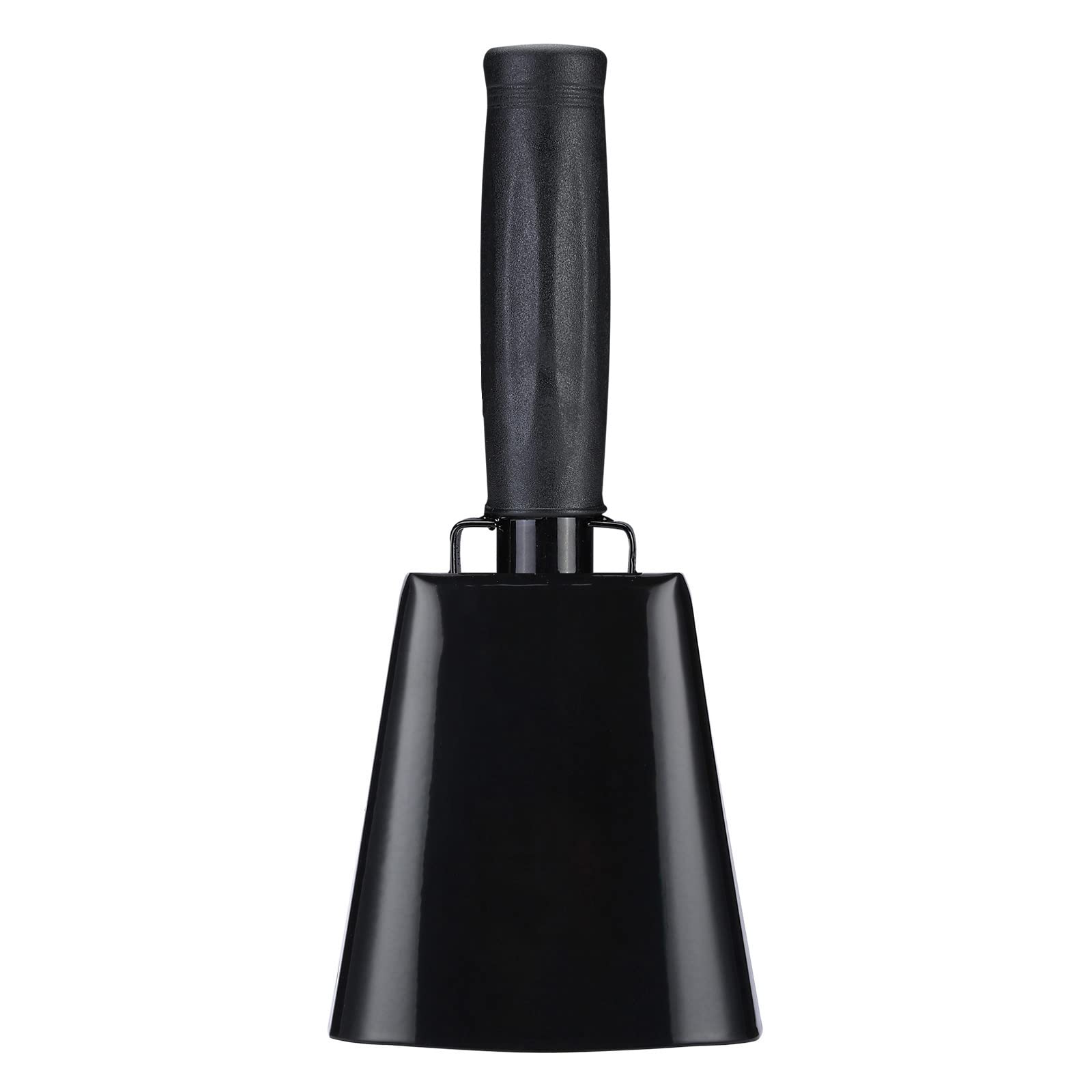8ââ Steel Cow Bell with Handle, Noise Maker Cowbell, Cheering Loud Hand Call Bell for Sport Events Football Soccer Hockey Baseball Basketball Games Party Concert Graduations School Wedding Farm Ranch