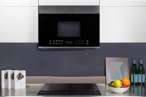 FORTÉ F2413MV5SS 1.3 cu. ft. Capacity 5 Series Over the Range Microwave Oven with 1000 Cooking Watts, Ducted Venting, 300 CFM, 10 Power Levels, in Stainless Steel
