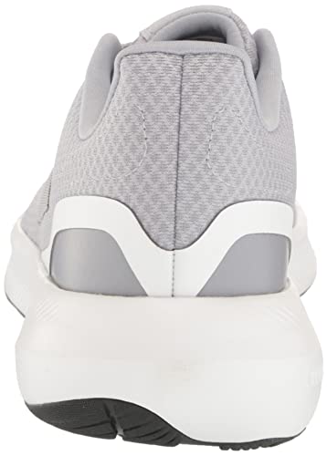adidas Women's Runfalcon 3.0 Sneaker, Halo Silver/Silver Metallic/Core Black, 7.5