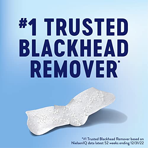 Bioré Original, Deep Cleansing Pore Strips, Nose Strips for Blackhead Removal, with Instant Pore Unclogging, features C-Bond Technology, Oil-Free, Non-Comedogenic Use, 8 Count