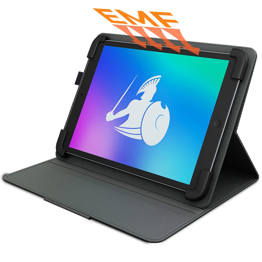 DefenderShield Universal Tablet & iPad Compatible EMF Protection Tablet Computer Case (Medium (Up to 11" x 7.75") Tablets, Black)