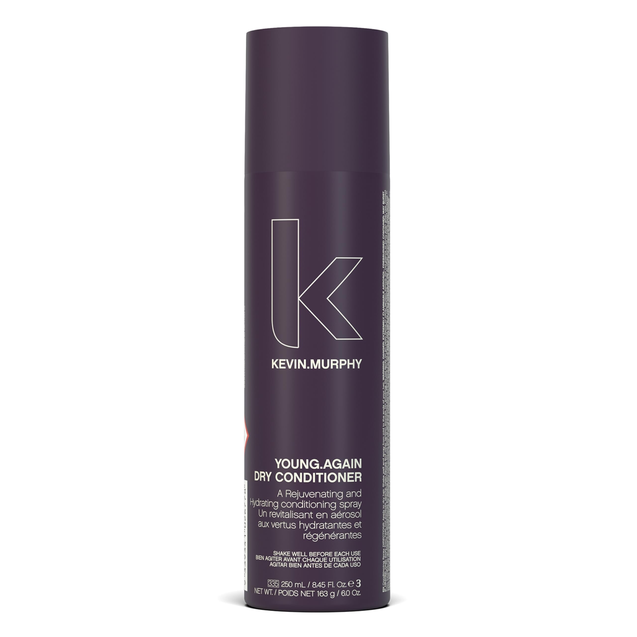 KEVIN.MURPHY YOUNG.AGAIN Dry Conditioner - Adds Moisture to Hair - For Dry & Coloured Hair - Spray - Detangling Conditioner - 250 mL / 8.45 fl oz