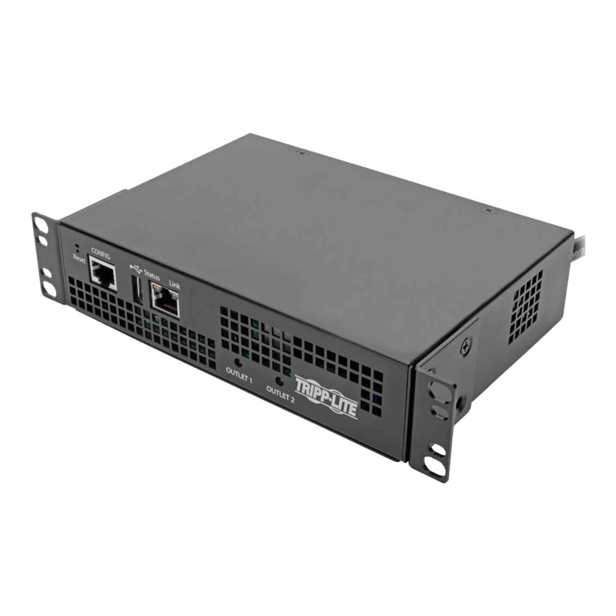 Tripp Lite Single Phase Switched Mini PDU, 100/120/127V, Remote LX Platform Interface, 6 ft. Cord, 0U, TAA (PDU15NETLX)