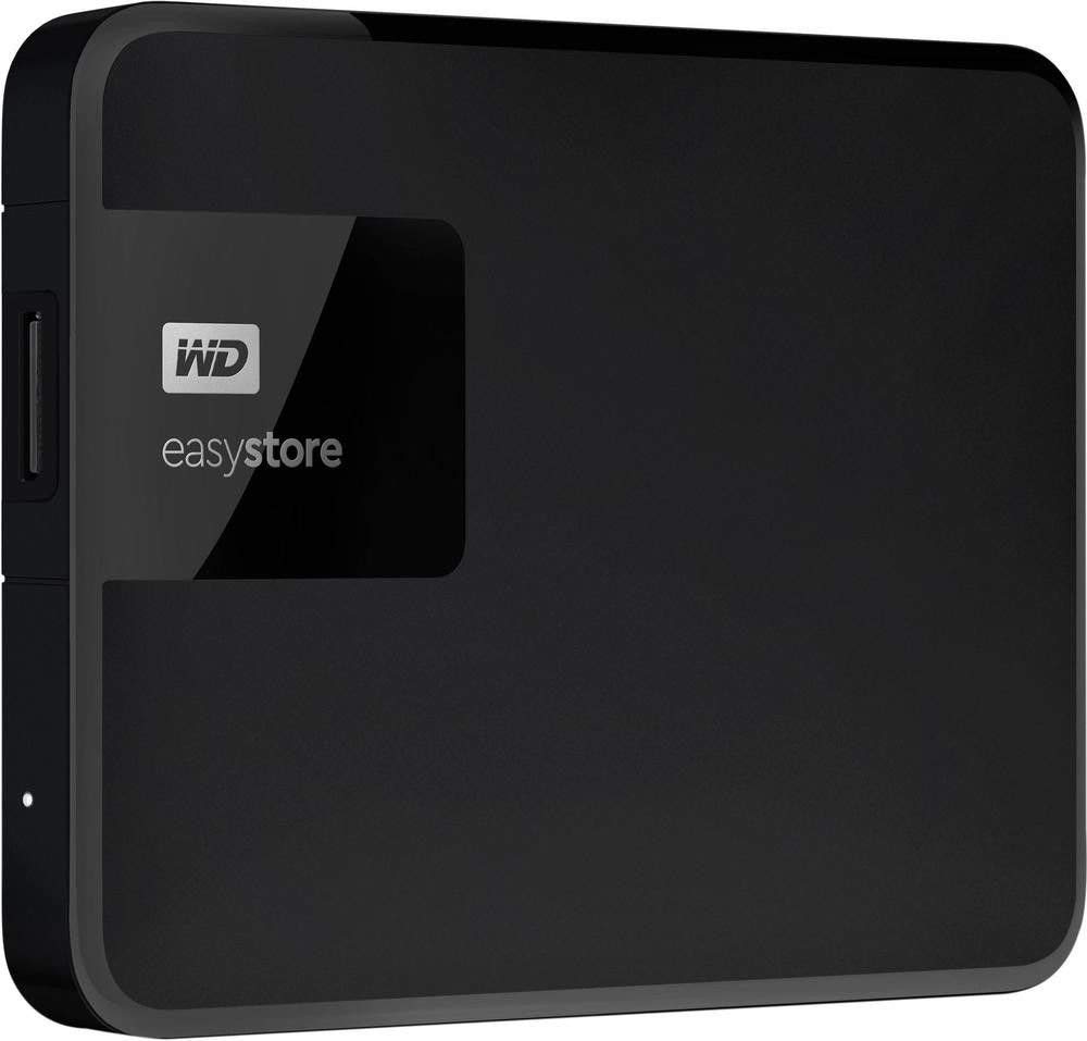 WD Easystore 1TB External USB 3.0 Portable Hard Drive - Black WDBDNK0010BBK-WESN
