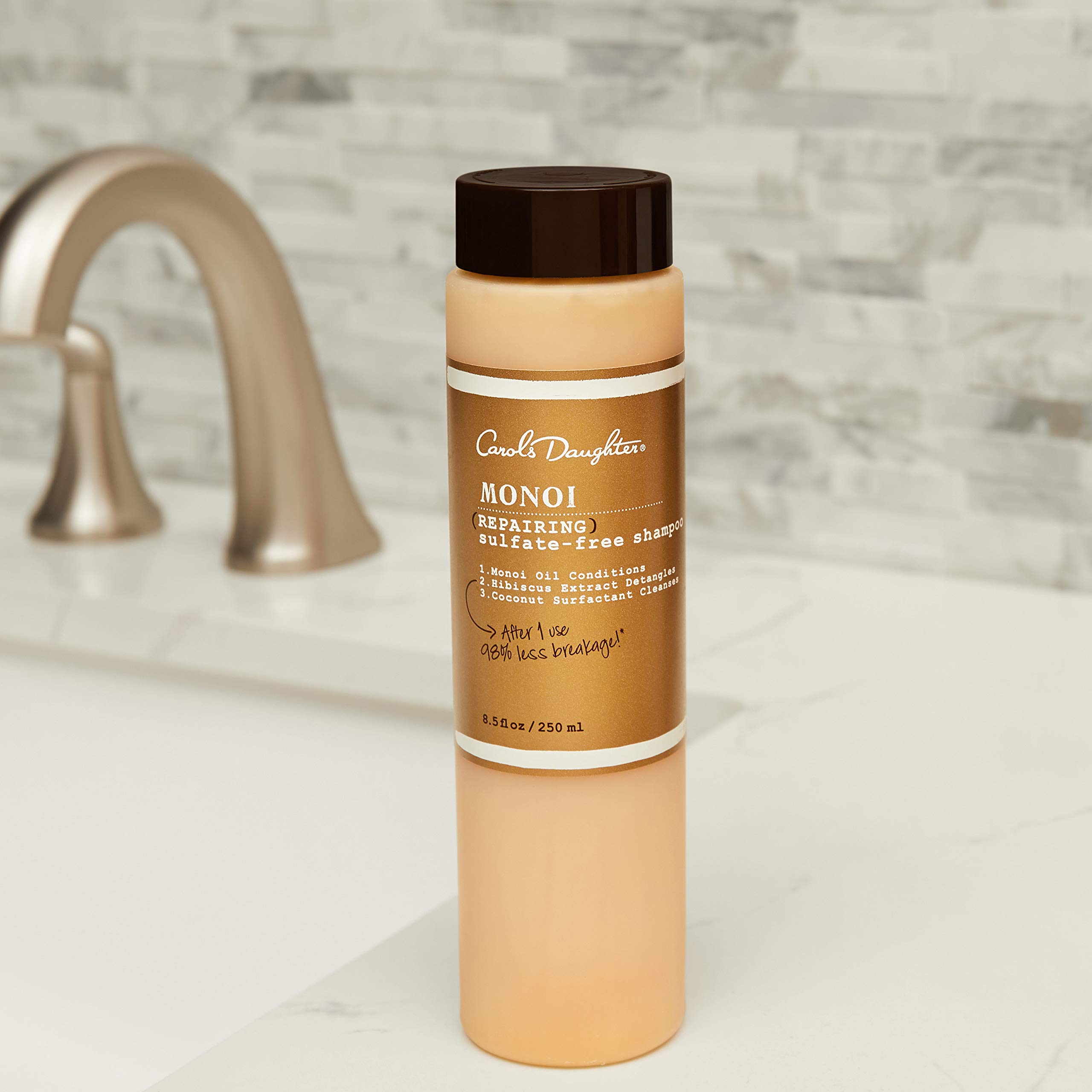 Carol’s Daughter Monoi Repairing Conditioner with Monoi Oil, Bamboo Water and Pro Vitamin B5 for Strength and Less Breakage, 8.5 fl oz