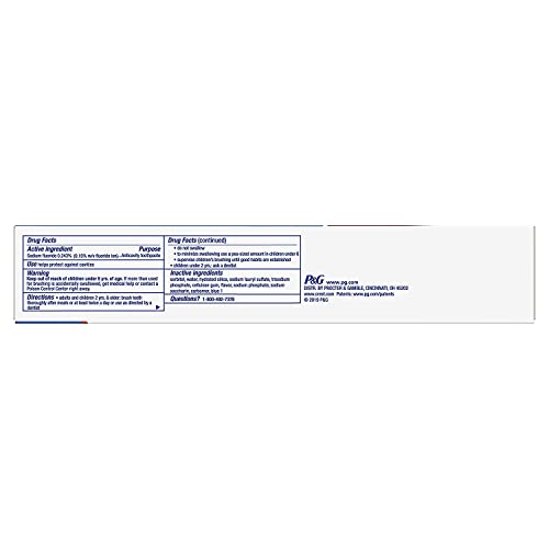 Crest Cavity Protection Toothpaste Gel Cool Mint 8.20 oz (Pack of 5)