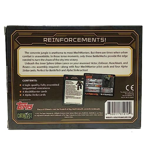 BattleTech Mini Force Pack: Inner Sphere Urban Lance