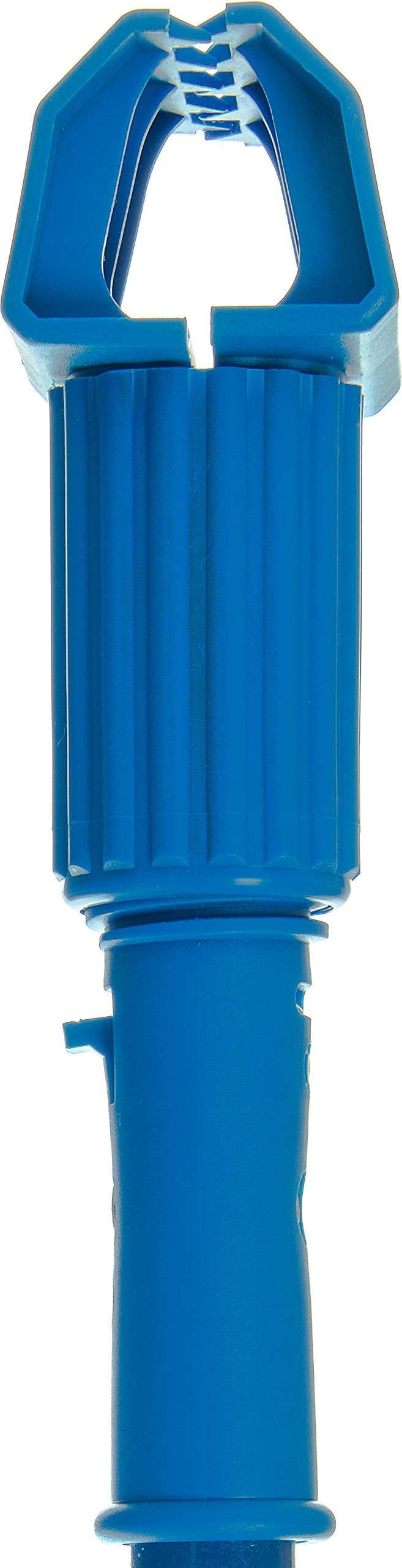 Carlisle FoodService Products 36947500 Fiberglass Jaw Style Mop Handle, 1" Diameter x 60" Length, Blue