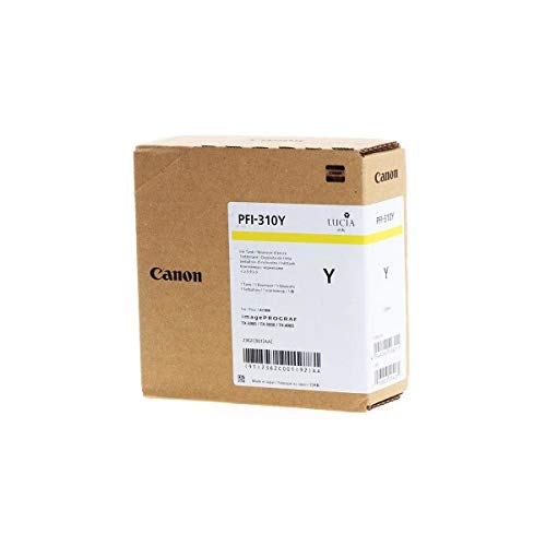 Genuine Canon Ink Tank PFI-310Y - Yellow 330ml - 2362C001AA