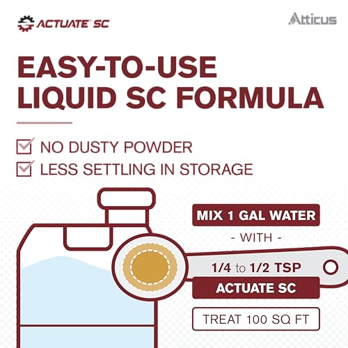 Actuate SC Bifenazate Miticide (8 oz) by Atticus (Compare to Floramite) β Long Lasting Mite Control in Interior and Exterior Landscapes