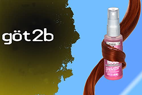 got2b GLOW'RIOUS Metallic Shimmer Hair Glitter & Body Glitter Duel Spray 1.69oz (Pink)