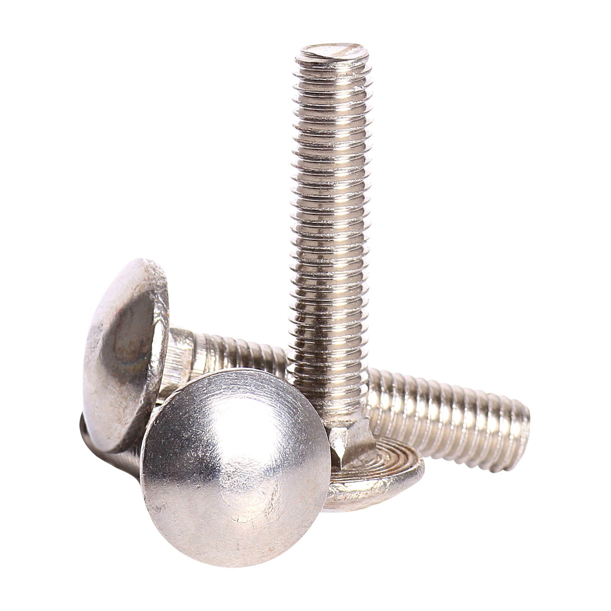 Bolt Base 8mm A2 Stainless Steel Coach Bolts Cup Square Carriage Bolt Screws DIN 603 M8 X 65 - 2
