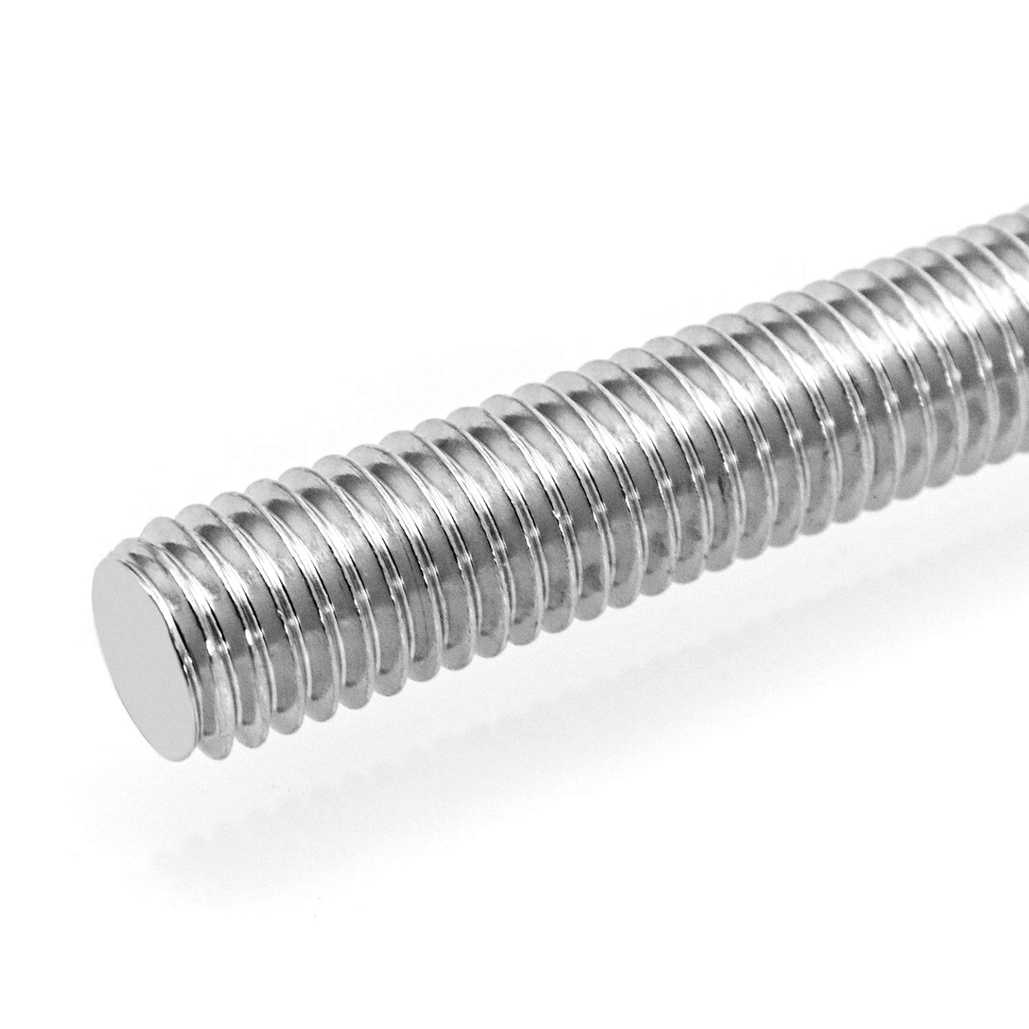 QWORK Stainless Steel Machinery Eye Bolt with Shoulder, 5 Pack 3/8" x 4" Long 304 Stainless Steel Marine Grade Shoulder Eye Bolt, Threaded Eyebolts